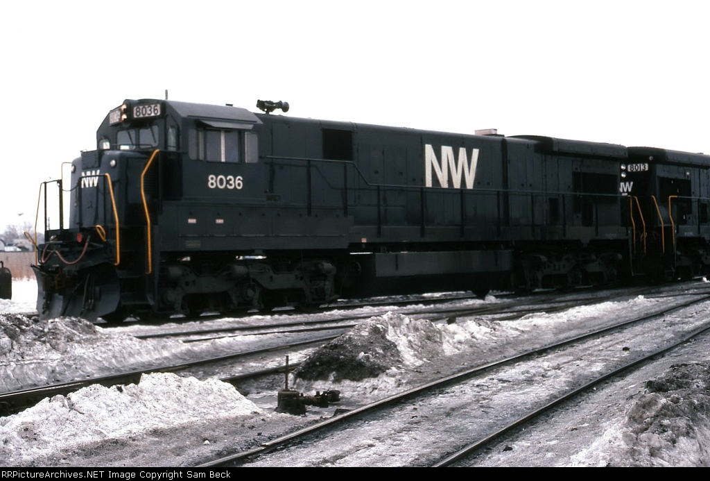 N&W 8036